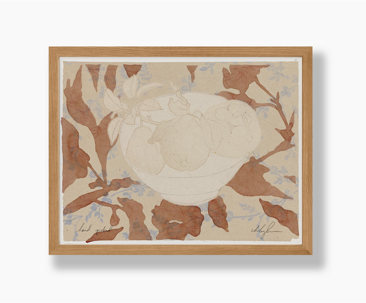 Hand Picked - Art Print – Row House Interiors